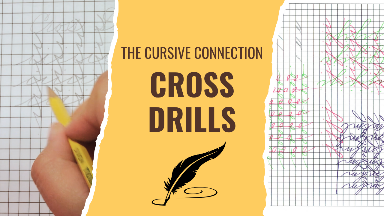 Cross Drills: The Secret to Consistent Cursive Writing – Simply ...