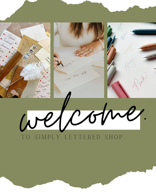 Cursive, Calligraphy, Lettering and Art Supplies and Subscription Box ...