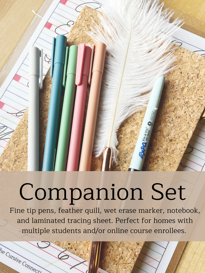 The Cursive Connection Companion Set – Simply Lettered Shop
